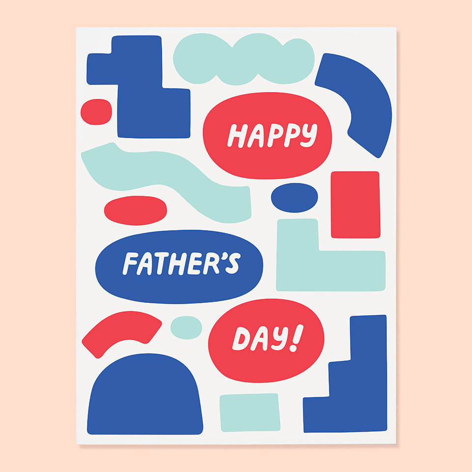 Father's Day Shapes Card – CLUBHOUSE kid & craft