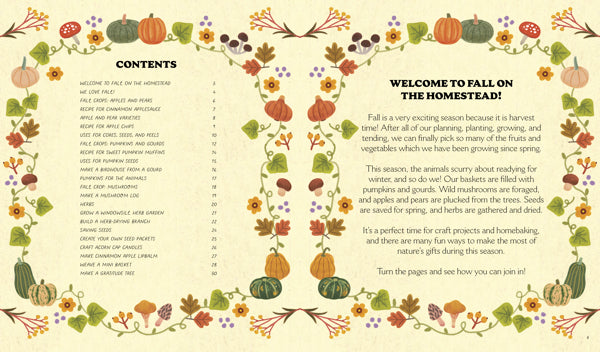 Little Homesteader: A Fall Treasury Of Recipes, Crafts, And Wisdom ...