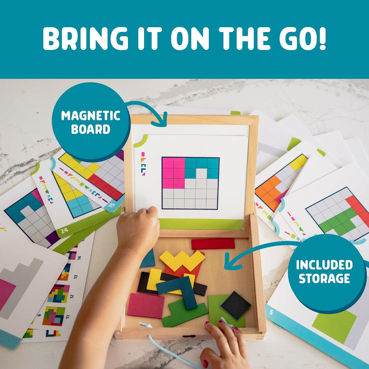 Magnetic Wooden Puzzle Patterns – CLUBHOUSE kid & craft