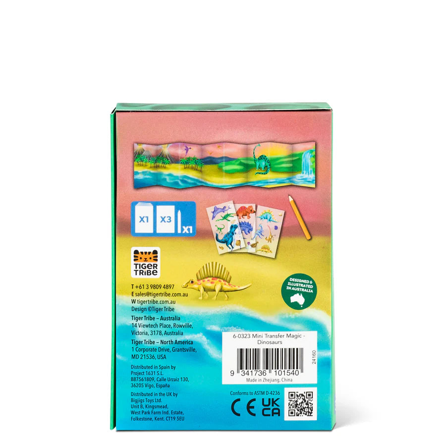 Mini Transfer Magic - Dinosaurs – CLUBHOUSE kid & craft