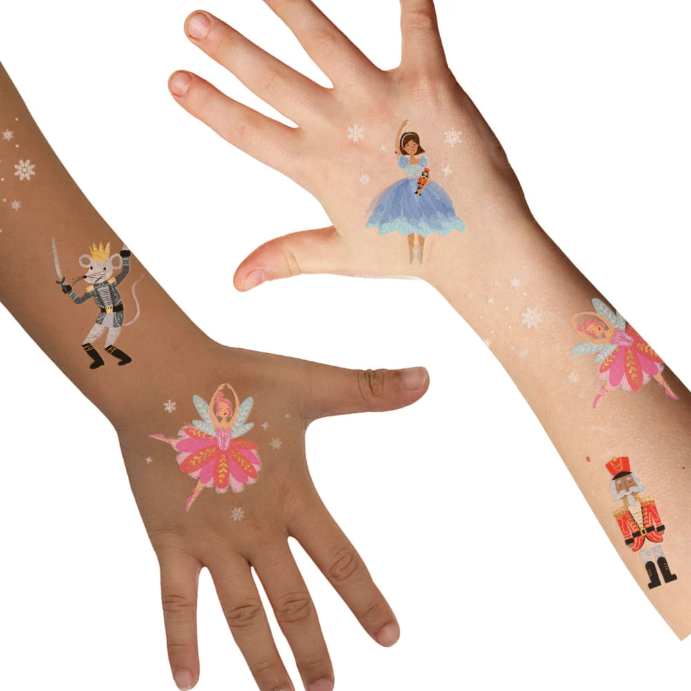 Nutcracker Holiday Temporary Tattoos – CLUBHOUSE kid & craft