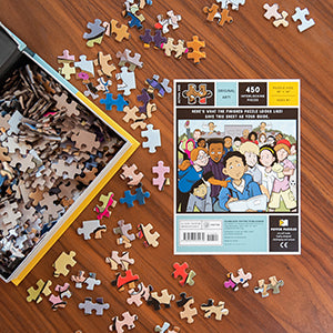 New Kid: We Fit Together Puzzle & Treasure Box – CLUBHOUSE kid & craft