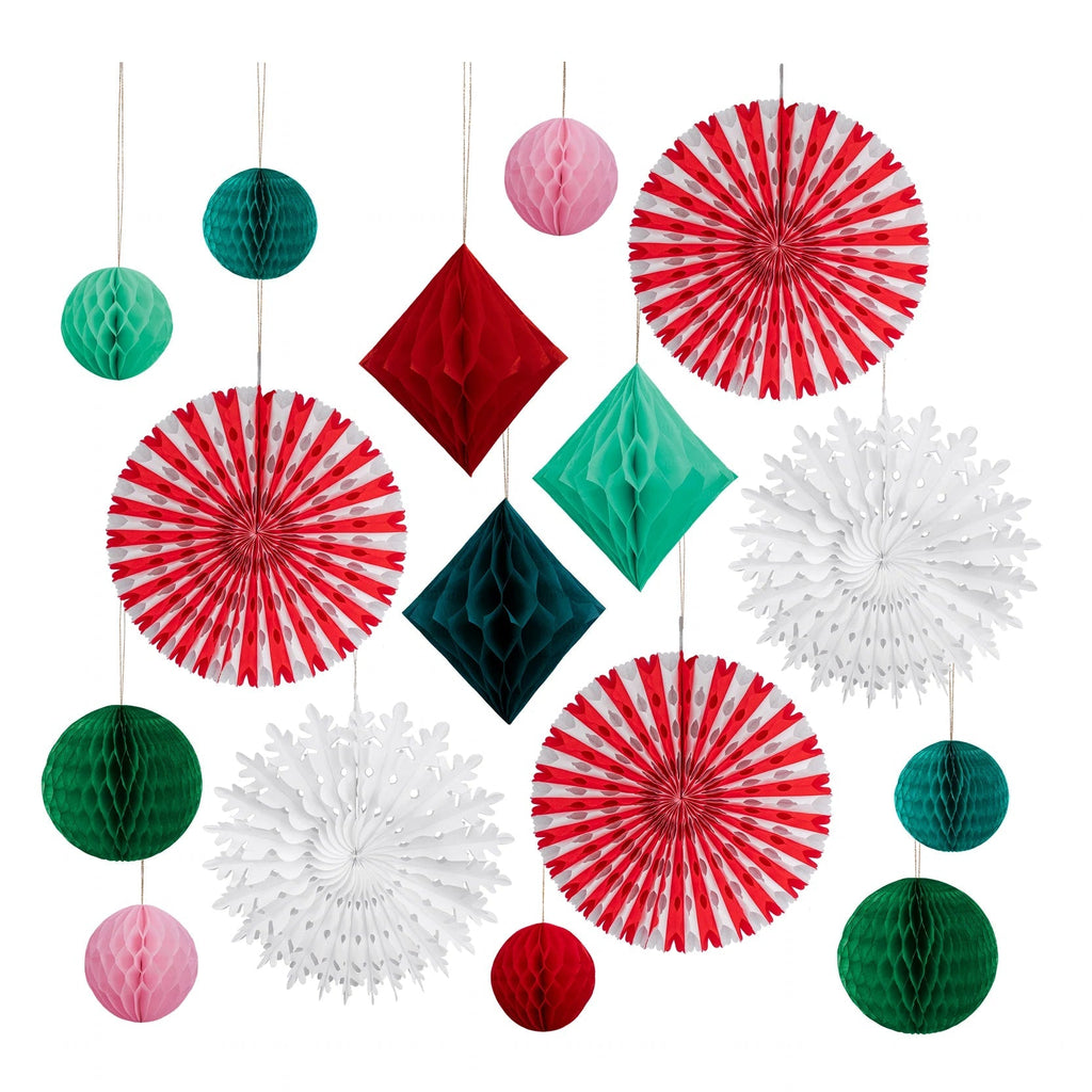 Christmas Honeycomb Decoration Kit – CLUBHOUSE kid & craft