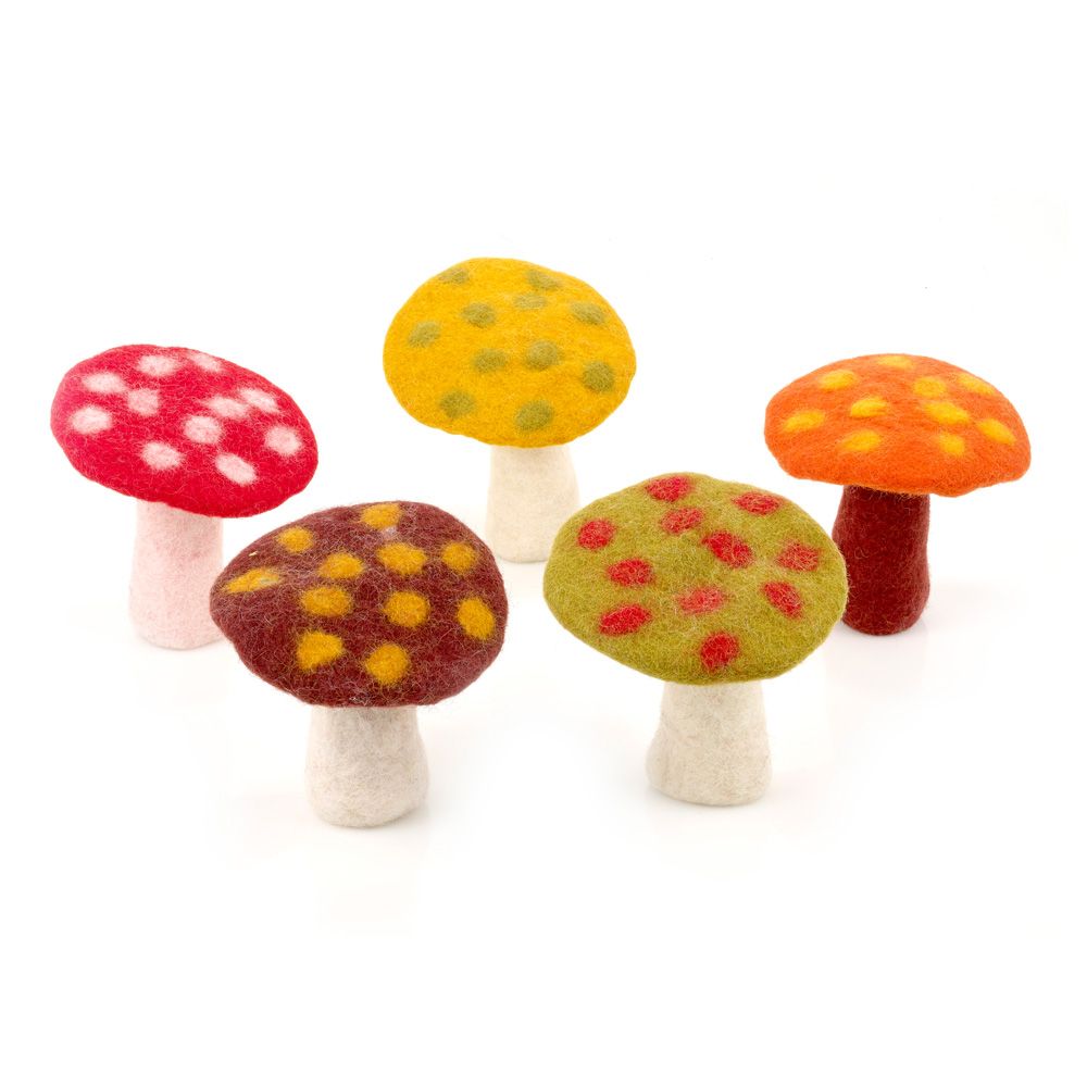 Felt Toadstool – CLUBHOUSE kid & craft